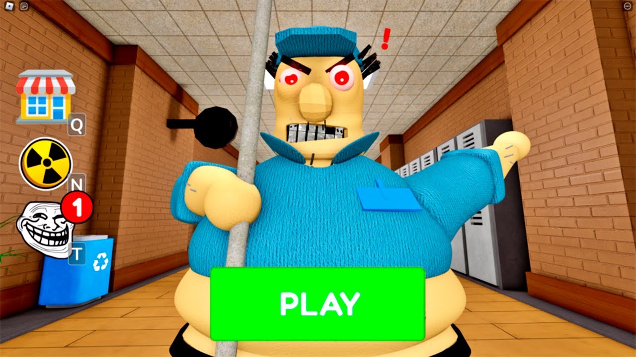 ESCAPE EVIL JANITOR (NEW OBBY) Full Gameplay | ROBLOX - YouTube