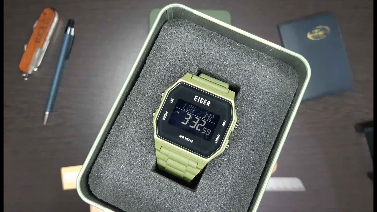 JAM TANGAN EIGER PROVO || UNBOXING - YouTube