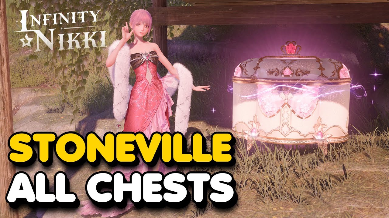 Infinity Nikki - Stoneville All Treasure Chest Locations - YouTube