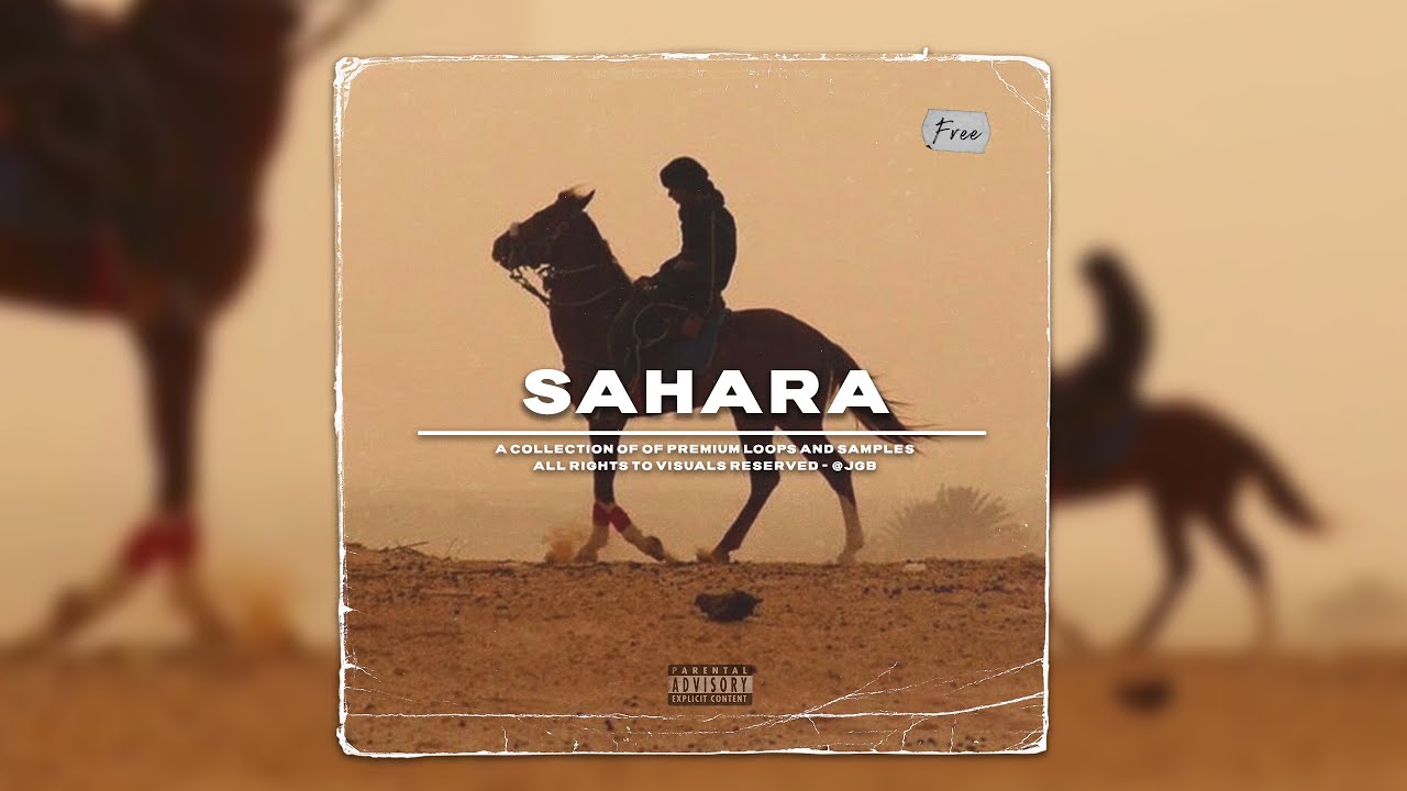 (FREE) Middle Eastern DRILL Sample Pack 2023 "SAHARA" - Dark loop Kit (Tion Wayne, central cee ...
