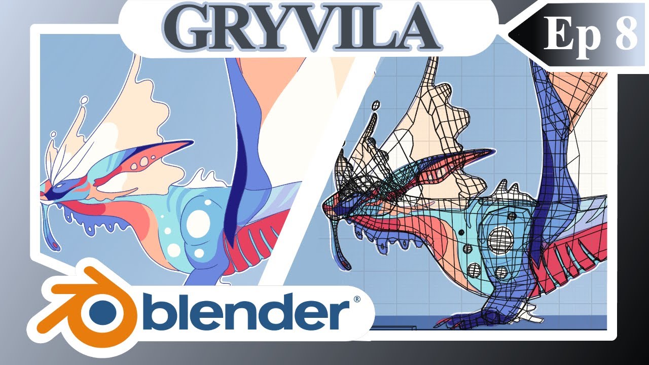 3D Modeling the Gryvila from Creatures of Sonaria - YouTube