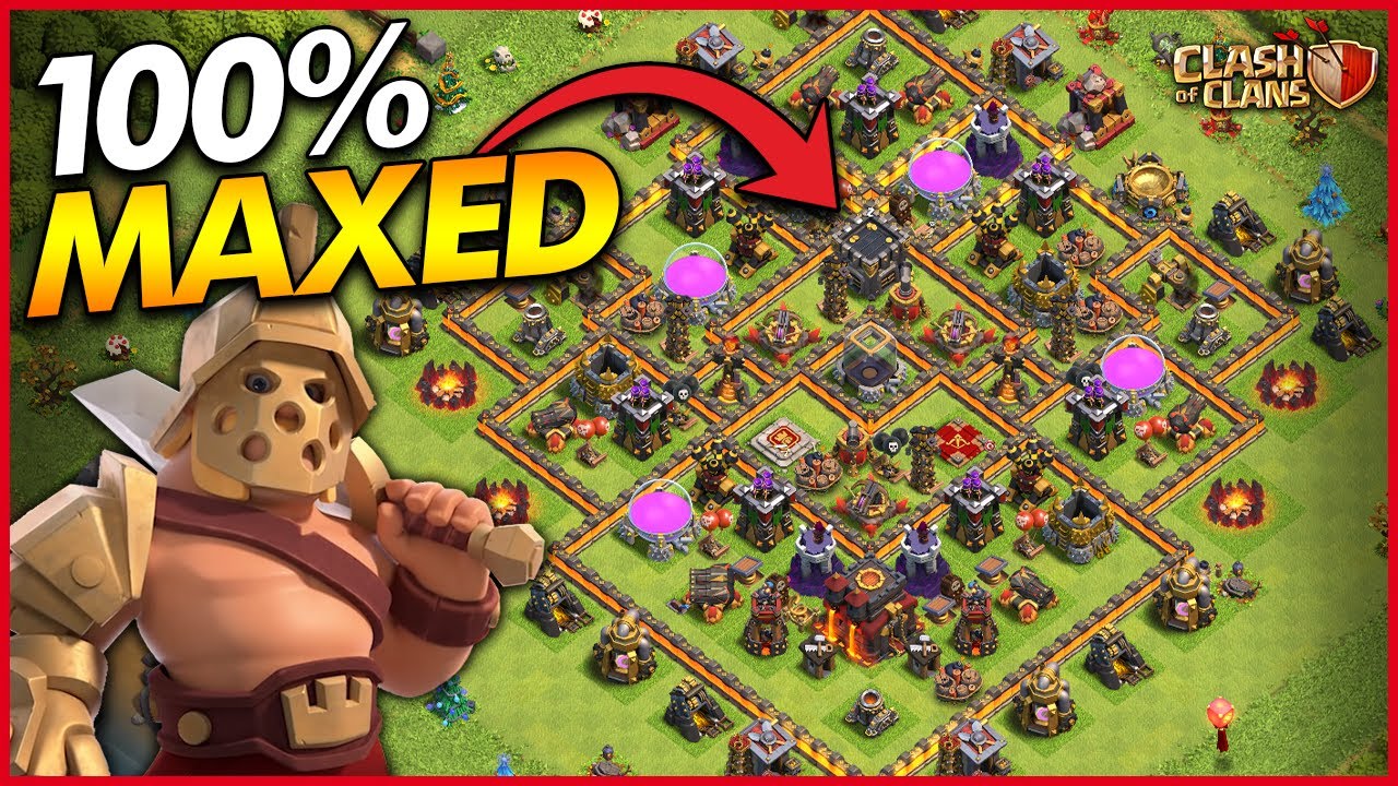 COMPLETELY MAXED OUT TOWN HALL 10!! | Farm to Max - Town Hall 10 - YouTube