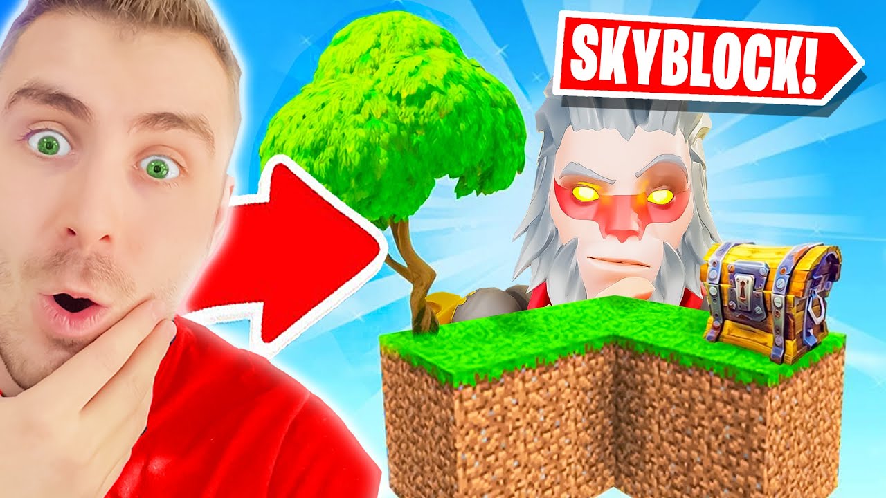 Tahle Mapa OVLÁDLA FORTNITE! [ ONE BLOCK ] #1 - YouTube