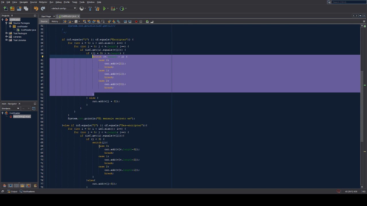 Proyecto de Encriptacion || 1.3 Cifrado Cesar - YouTube