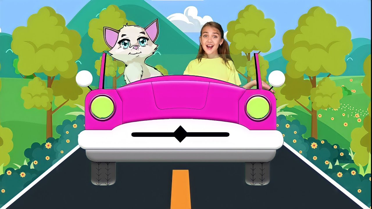 Vroom-Vroom/ Kid's songs about cars with Varya&Lera - YouTube