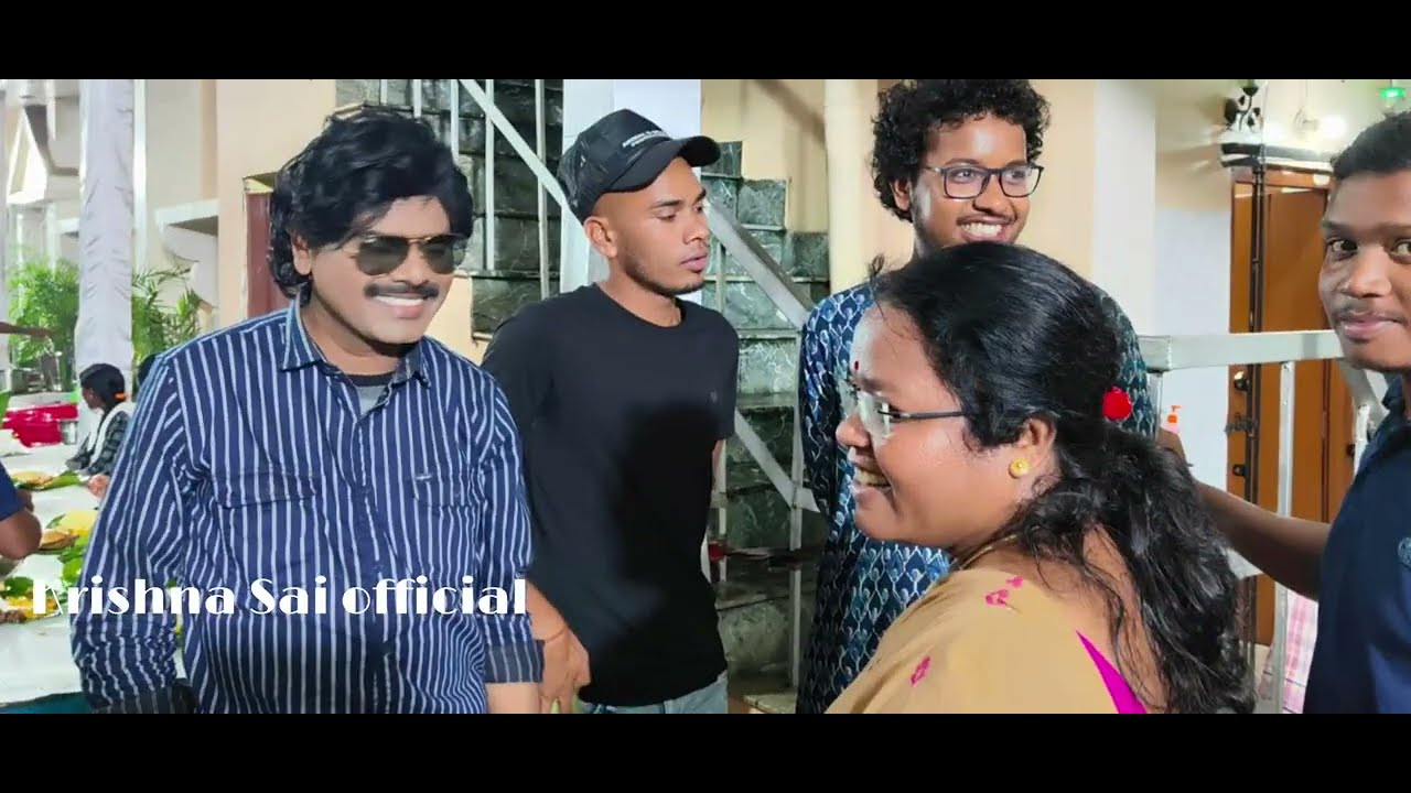 Hero Krishna Sai interaction with public - YouTube