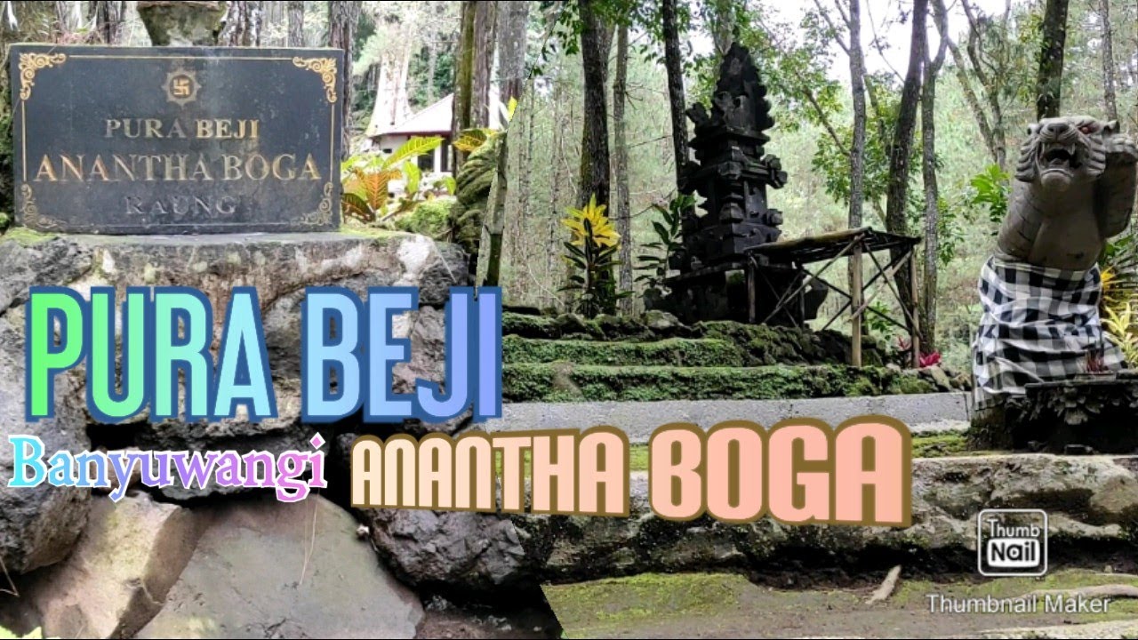 Pura Beji Anantha Boga, Banyuwangi - YouTube