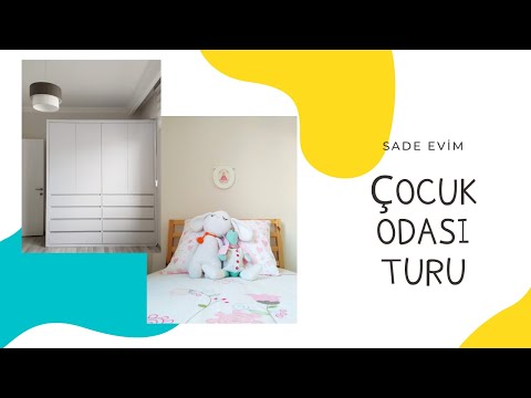 Minimalist ve Sade Çocuk Odası Turu