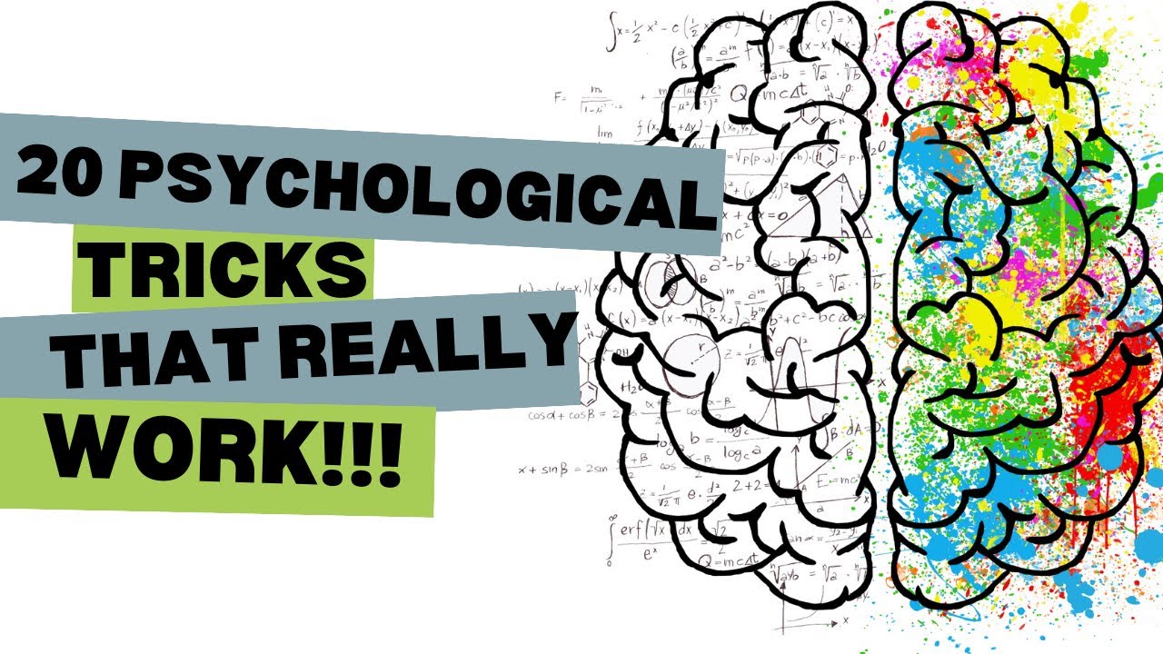 20 Psychological Tricks That Actually Work - YouTube