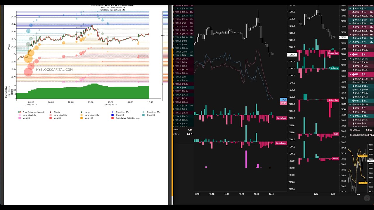Bitcoin Liquidation Watch - Liquidation Zones Live - YouTube