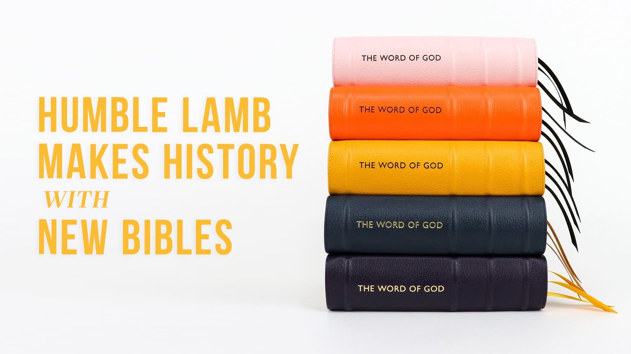 Humble Lamb Makes History with New Bibles on Kickstarter - YouTube