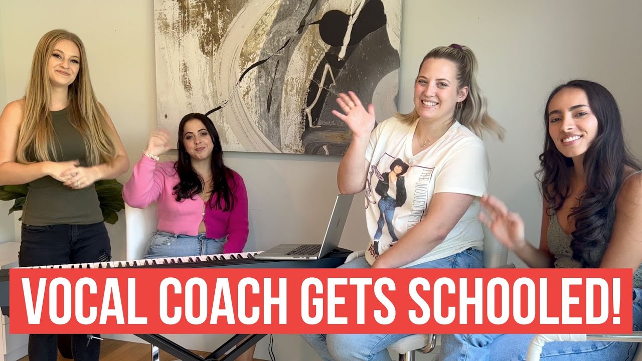 Vocal Coach Gets Singing Lesson | Tips To Sound Better Immediately ...