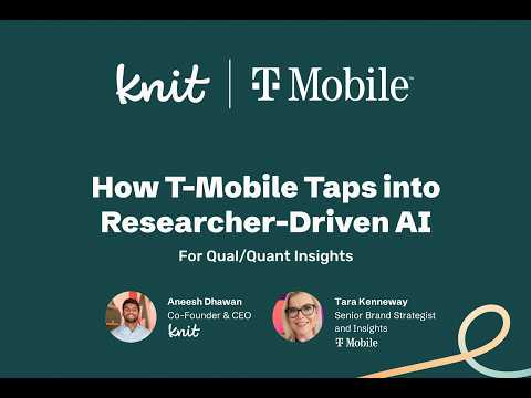 The AI-native agency model: How T-Mobile is running research that wasn’t possible before