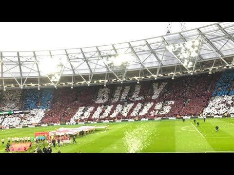 Billy Bonds Ceremony and guard of honour for the opening of the Billy ...