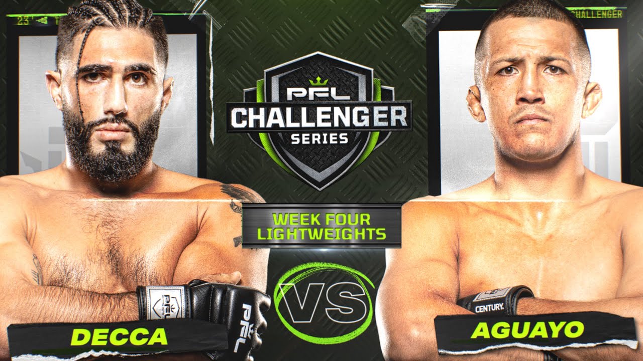 Charlie Decca vs Jose Aguayo | 2023 PFL Challenger Series - Week 4 ...