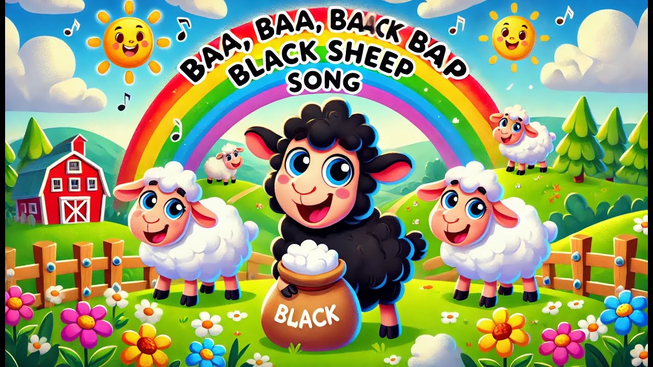 Baa Baa Black Sheep | Nursery Rhymes | Kids Songs - YouTube