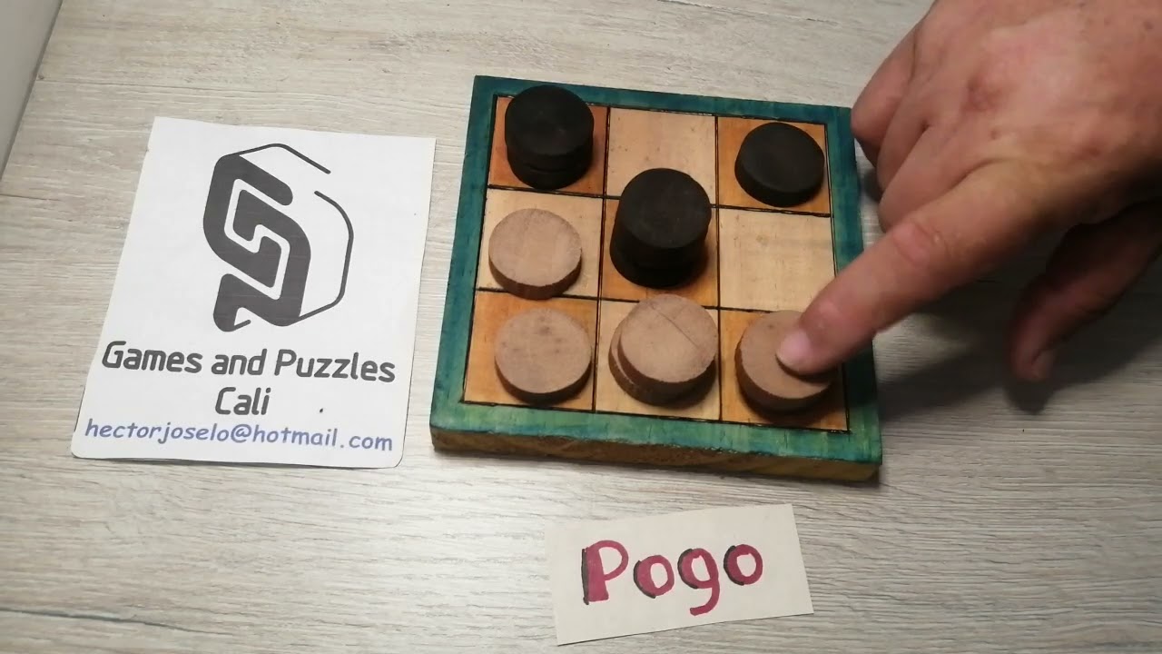 How to play Pogo - Cómo jugar Pogo - 1001 Juegos de mesa antiguos y ...