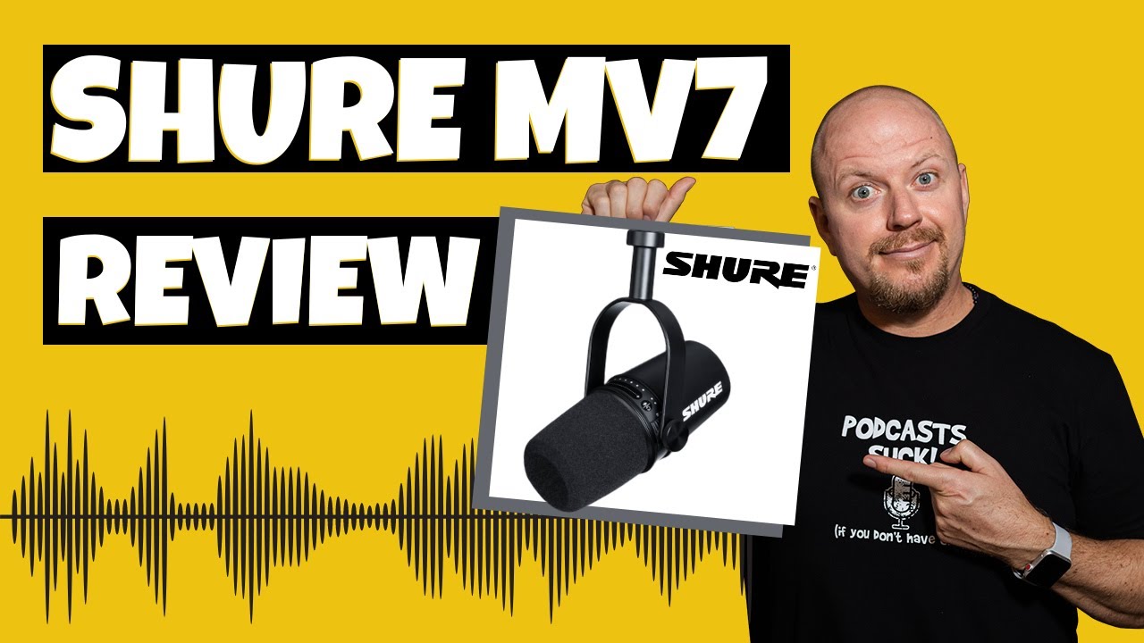 Best Podcasting Mic - SHURE MV7 XLR/USB Podcasting Microphone - YouTube