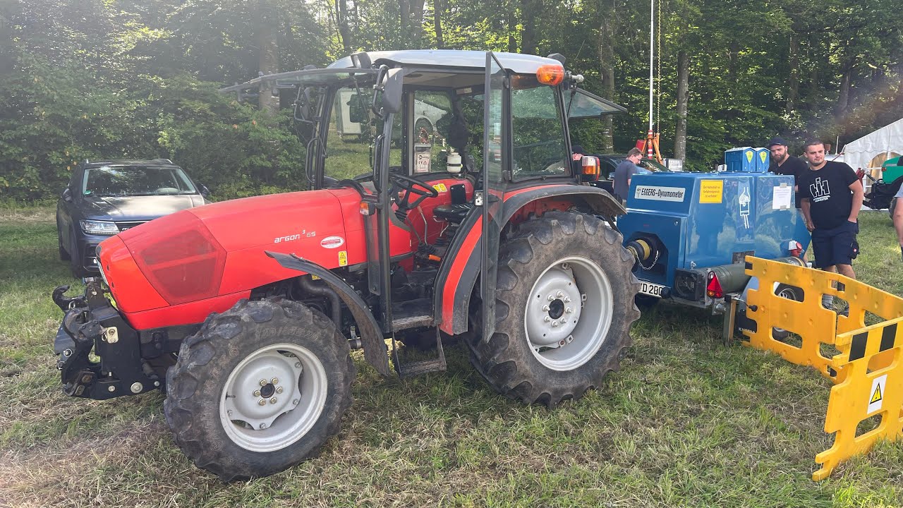 Same Argon 65 Dyno Schlepper Zapfwellenbremse - YouTube