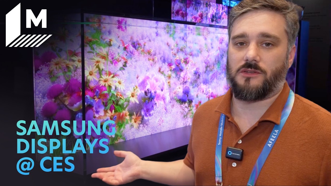 Samsung previews the TVs and display tech of the future at CES 2026 ...