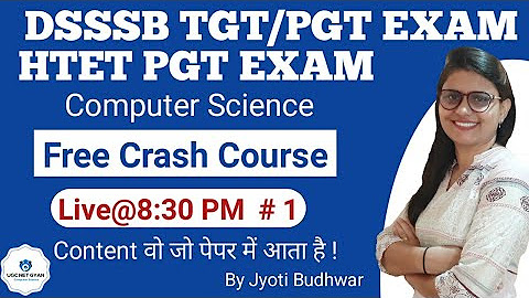 Crash Course (TGT/ PGT Computer Science) - YouTube