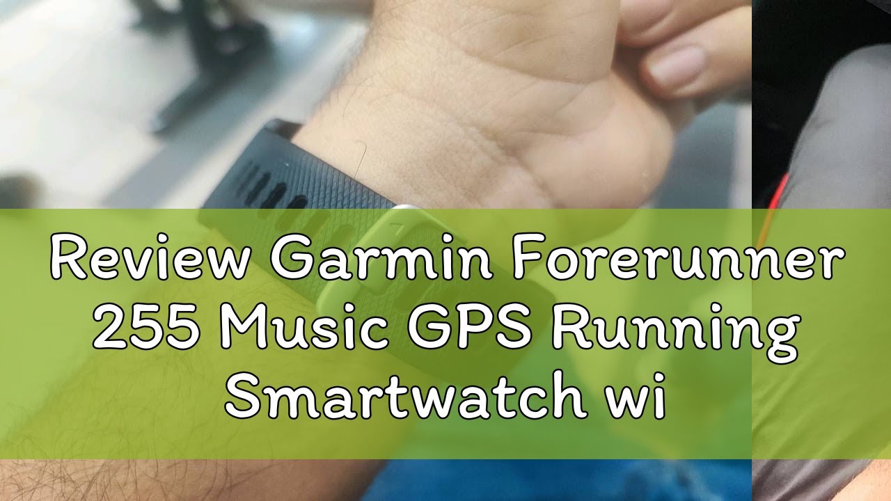 Review Garmin Forerunner 255 Music GPS Running Smartwatch with Music ...