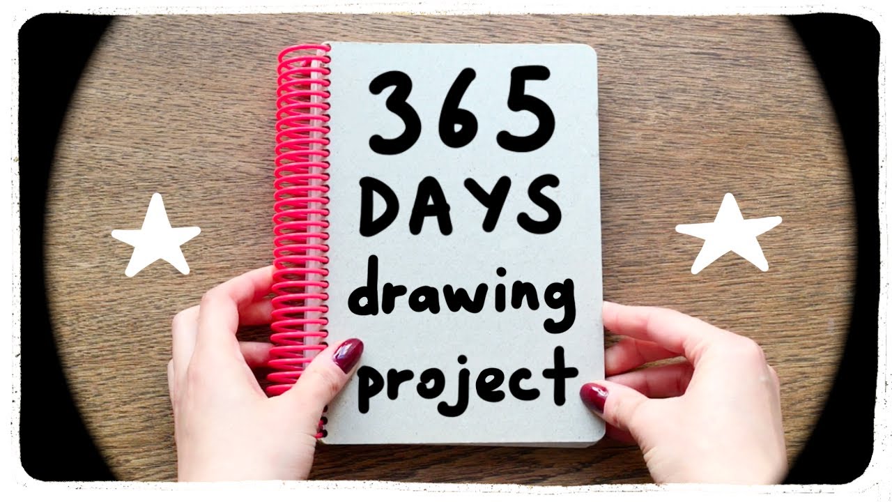 365 days drawing project ★A5 sketchbook tour★ - YouTube