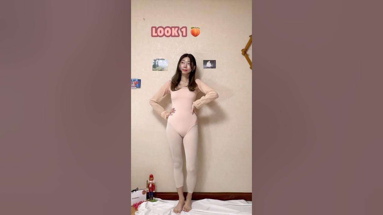 다이어트하고 입는 발레복 (164cm 43kg) 🩰| 5 Ballet Outfits #취미발레 - YouTube