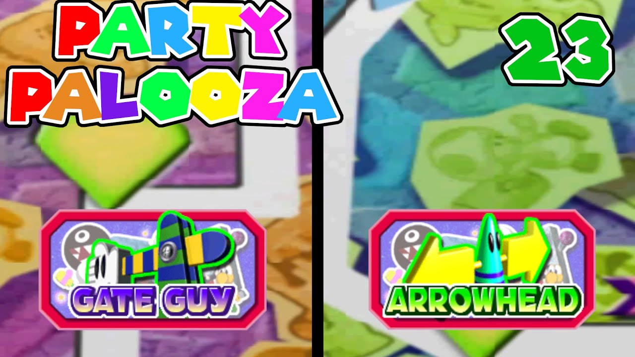 Party Palooza | Mario Party 3: Gate Guy & Arrowhead - YouTube
