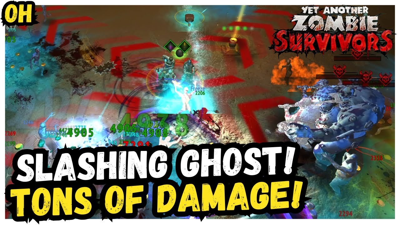 Slashing Ghost Does TONS Of Damage!! Yet Another Zombie Survivors ...