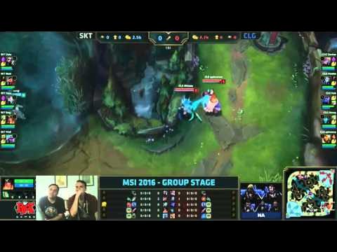 MSI VOD Review: SKT vs CLG Game 2 - YouTube