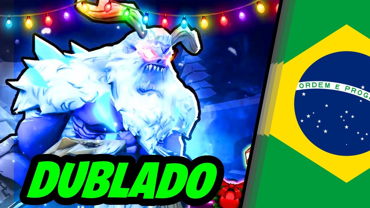 DUBLADO: YETI FRUIT SHOWCASE + EVENTO DE NATAL | Blox Fruits - YouTube
