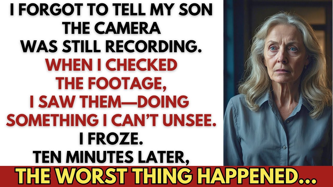 I Forgot to Tell My Son the Camera Was On—What I Saw Left Me Frozen in ...
