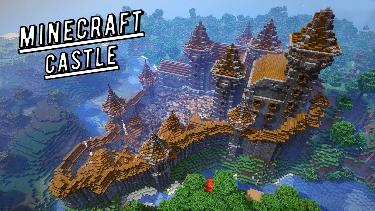 MINECRAFT CASTLE / MINECRAFT TIMELAPSE 60 FPS - YouTube