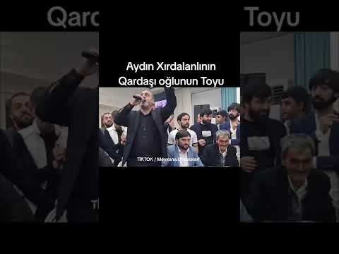 Aydın Xırdalanlının Qardaşı oğlunun Toyu