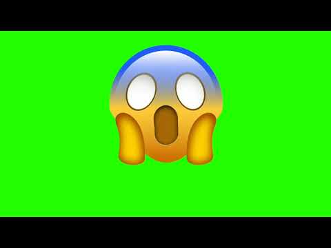 EMOJI SORPRENDIDO// Green screen