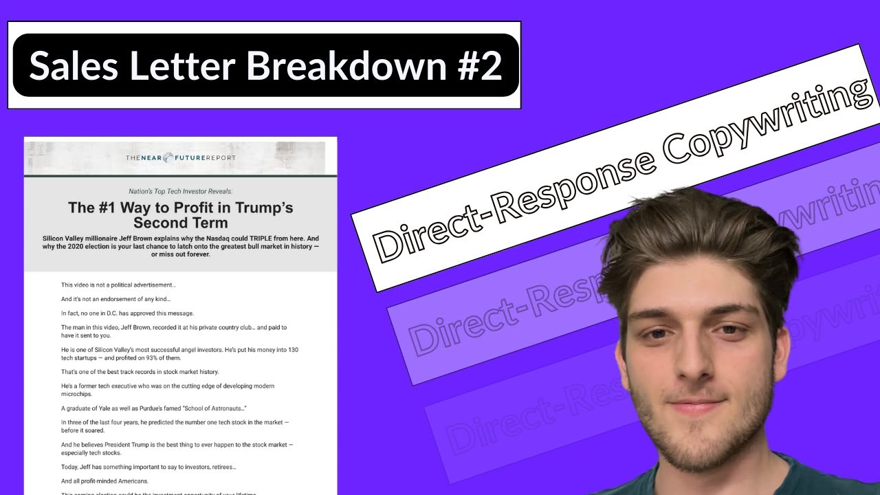 Random Sales Letter Breakdown Day 2/50 - YouTube