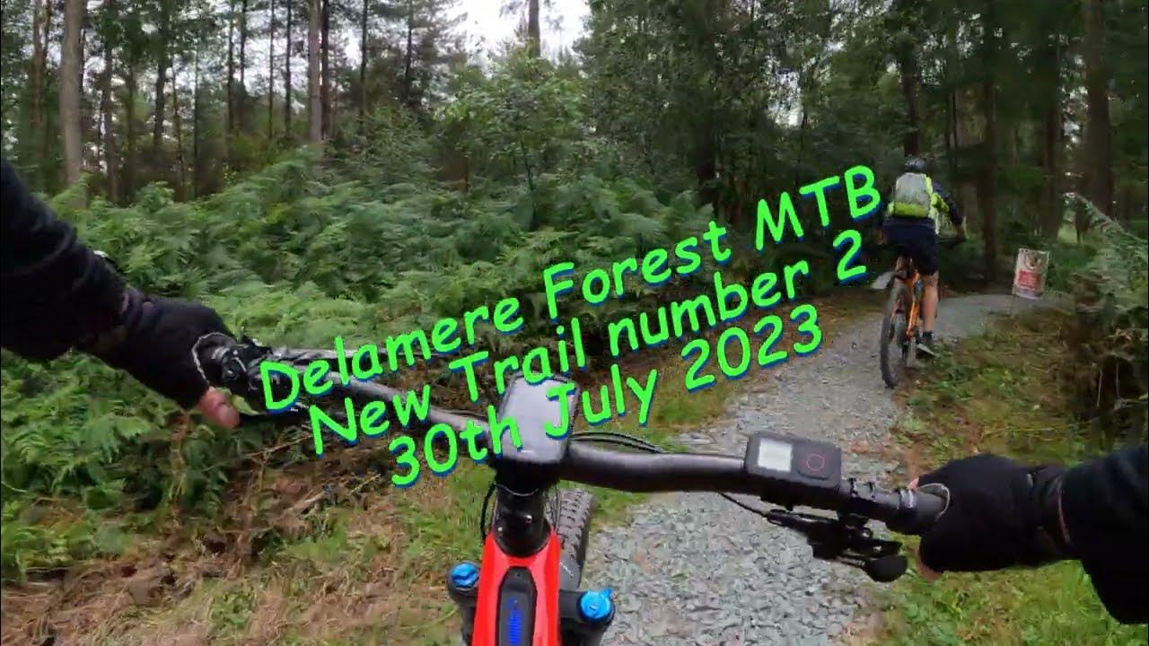 Delamere Forest MTB - New Trail number 2 (July 2023) - YouTube