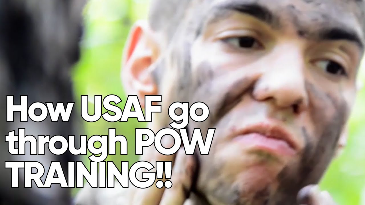 US Air Force SERE school training!! (USAF) - YouTube