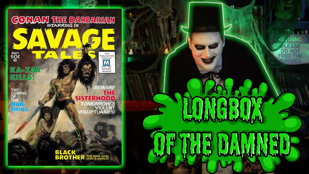 Savage Tales #1 (Man-Thing) - Longbox of the Damned - YouTube