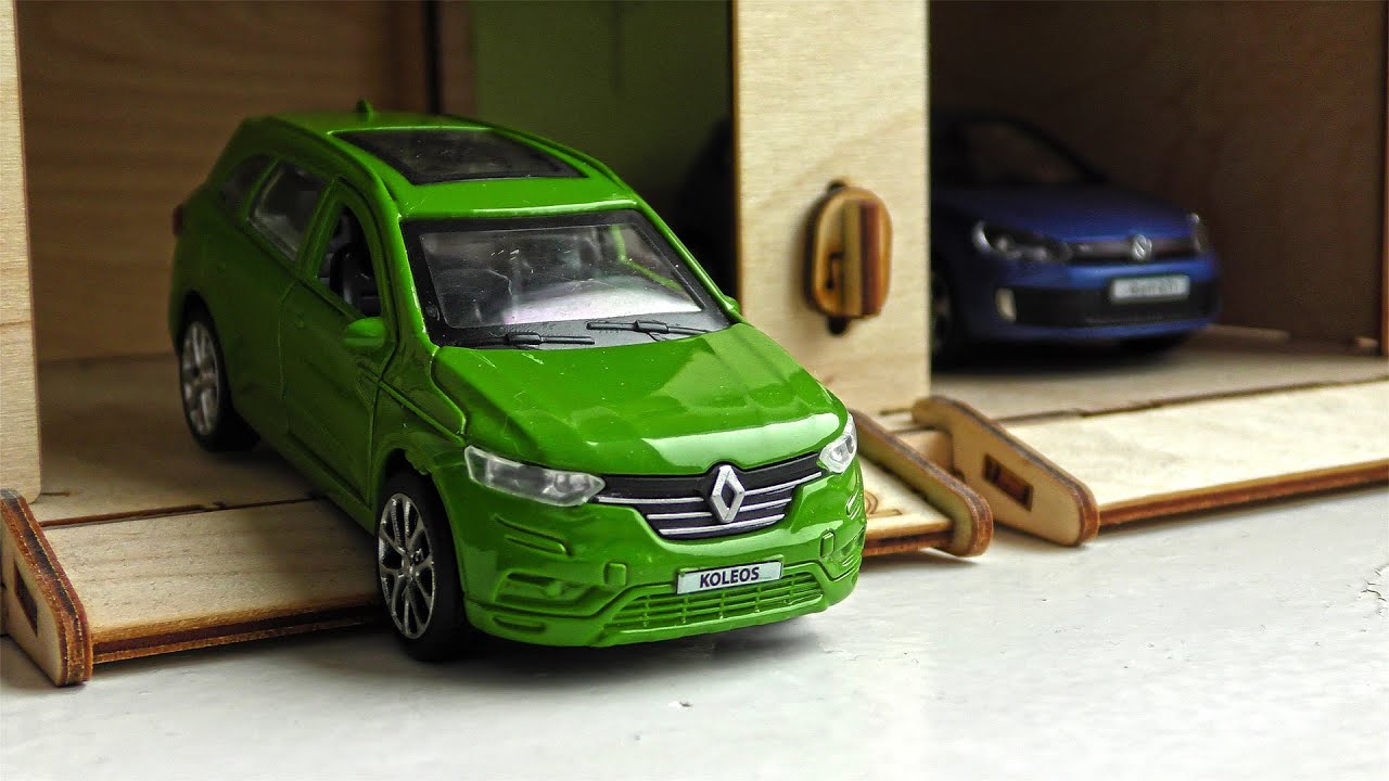 Garage Releases Cars One by One (Hand Drive Video) - YouTube