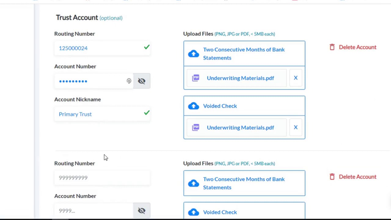 Add Additional Trust Accounts - YouTube