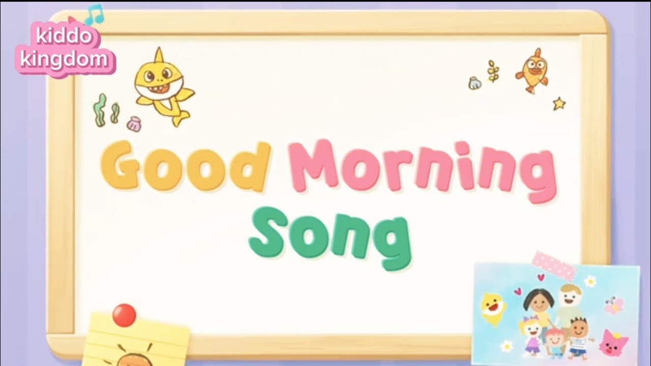 Good morning rhymes for kids| baby rhymes |good morning song - YouTube