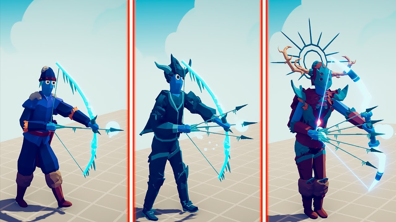 EVOLUTION OF SUPER ICE ARCHER - Totally Accurate Battle Simulator ...