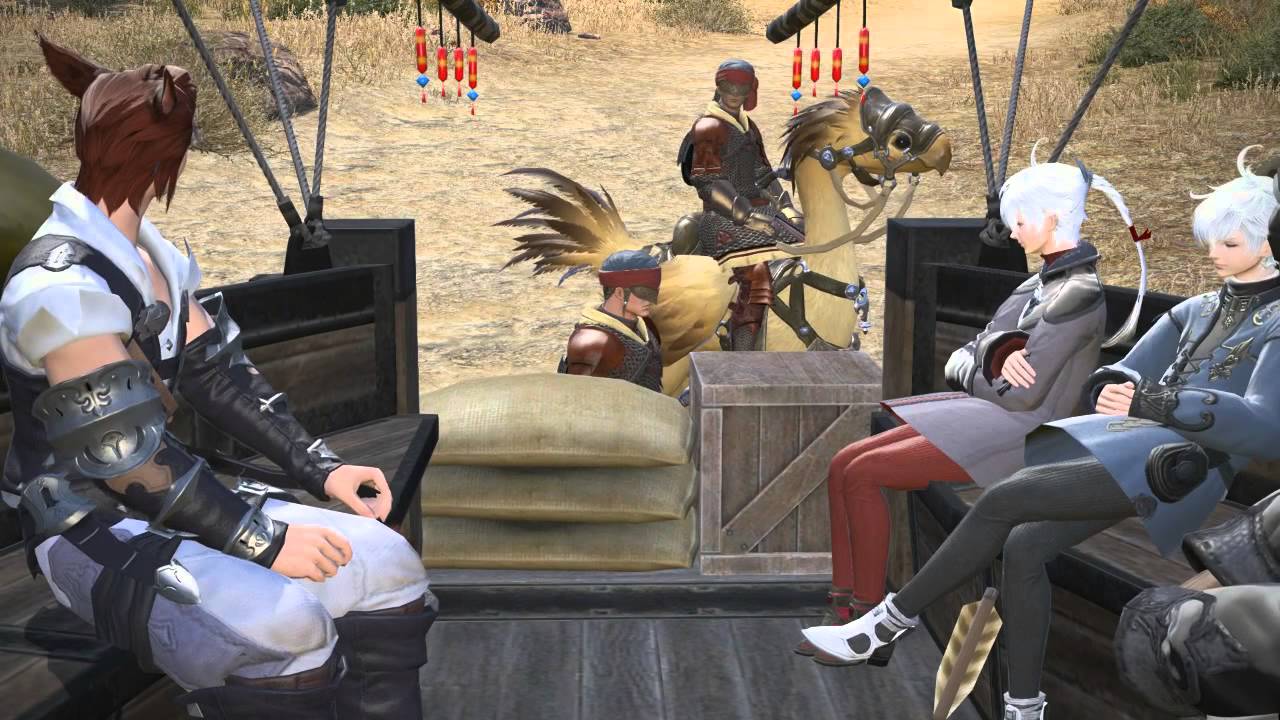 Final Fantasy XIV A Realm Reborn - Opening Cutscene - Ul'dah - YouTube