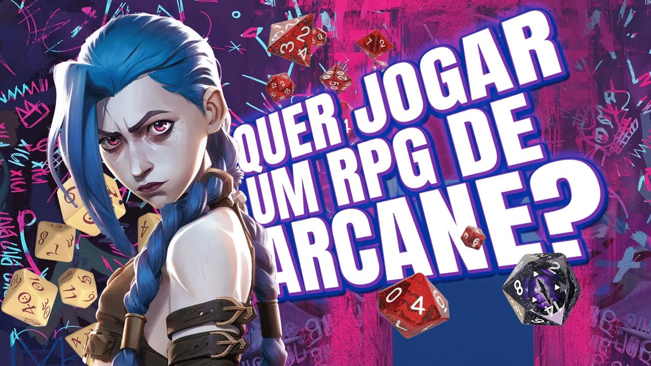 🎲Os MELHORES Sistemas de RPG para viver o mundo de ARCANE! - YouTube
