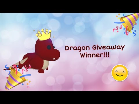Dragon Giveaway Winner!(Read Description) - YouTube