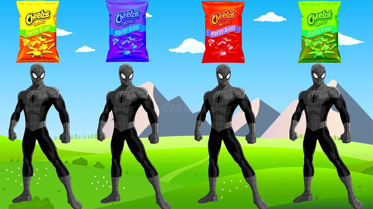 Spider-Man - Cheetos - Wrong Heads Top Superheroes Puzzle - YouTube