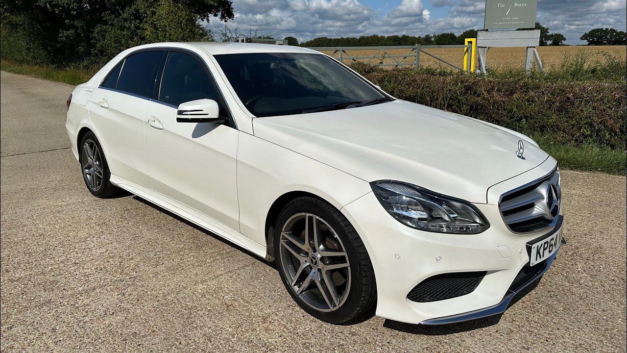 **2014 Mercedes-Benz E250d AMG Line Saloon** Walk Around qcars.co.uk ...