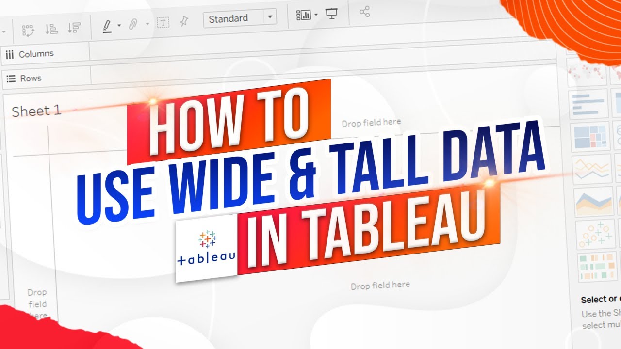 Understanding Wide vs Tall Data Structures in Tableau Desktop - YouTube
